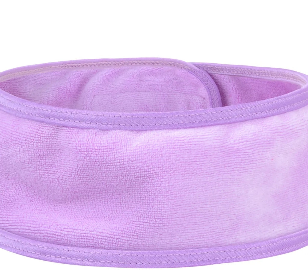 3pc Spa Facial Skincare Headbands - Lavender – Pretty Biznez
