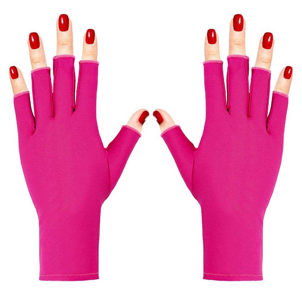 UV Hand Protection Fingerless Gloves Skin Care Beauty Routine Essential