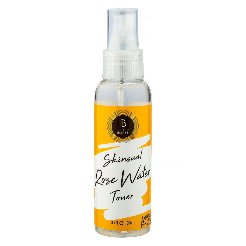 Skinsual Rose Water Toner (Face) - Heal & Soothe your Skin – Pretty Biznez
